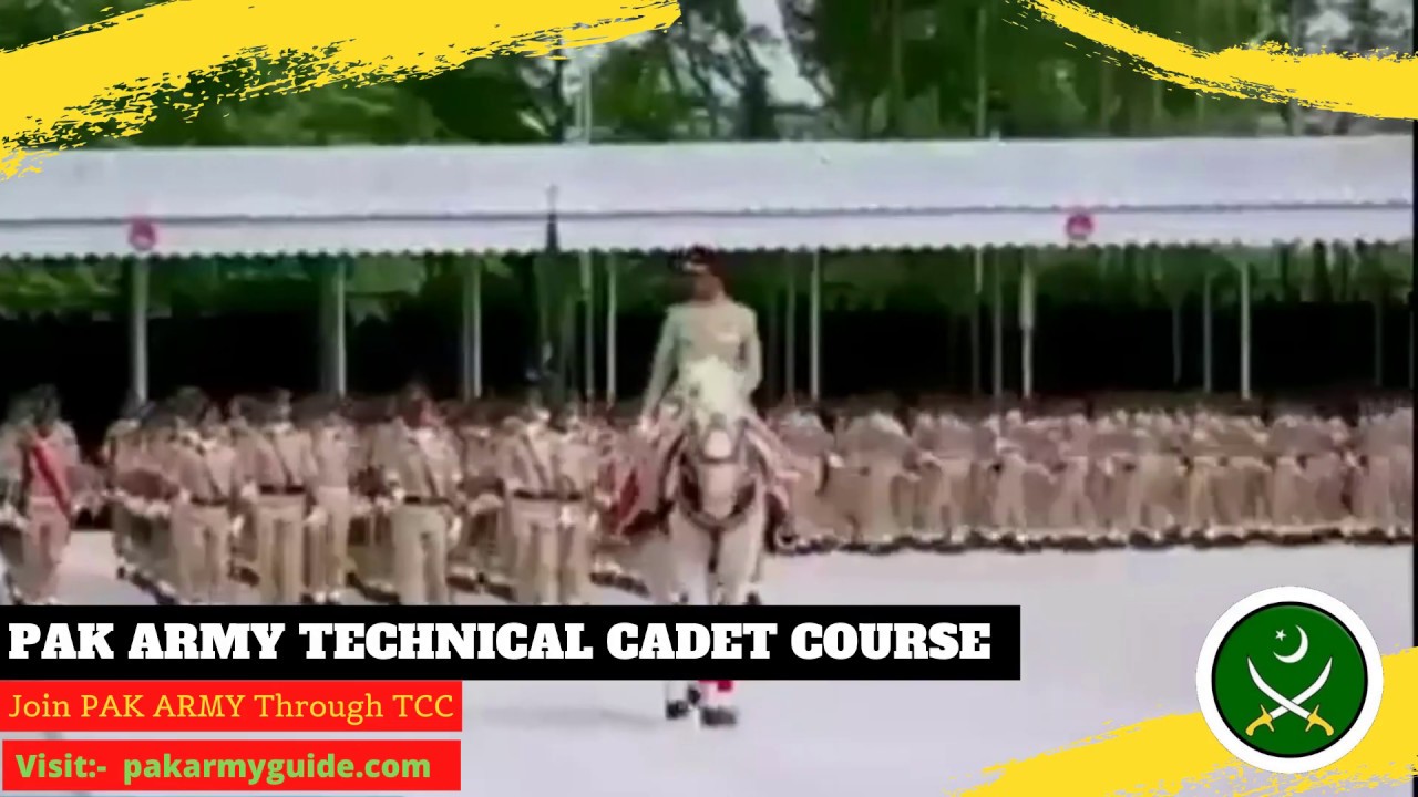 Join PAK Army Technical Cadet Course |TCC Joining Procedure and Test ...