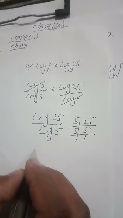 CLASS 9th Math,s(science) chapter no 3 Logarithms exercise no 3.3 question no 4 - YouTube