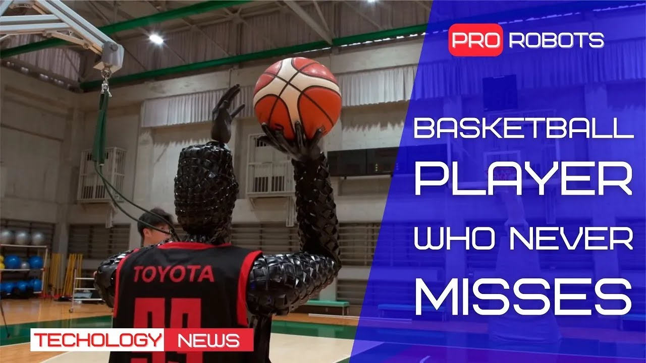 Robot basketball player | NEURALINK and TESLA news | Pro Robots - YouTube