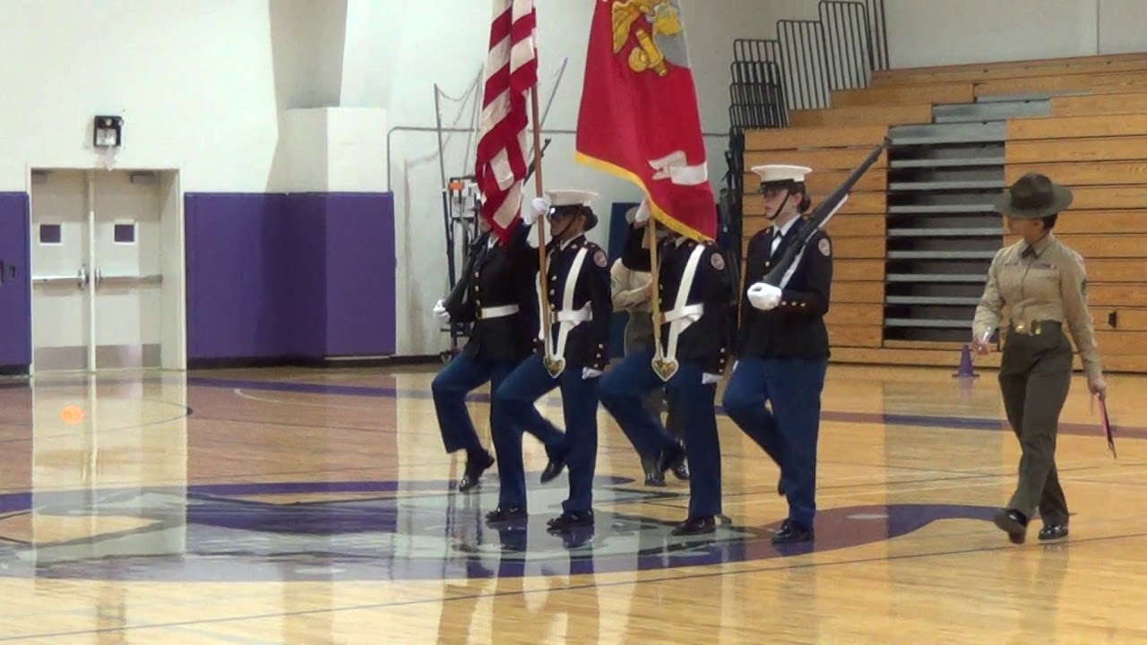 RPHS Female Color Guard Dayton HS Drill Meet - YouTube