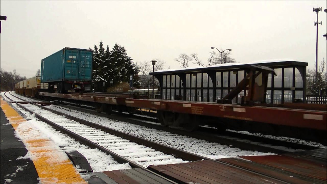 12/1/ 2013 CSX Intermodal Through Muirkirk Station - YouTube