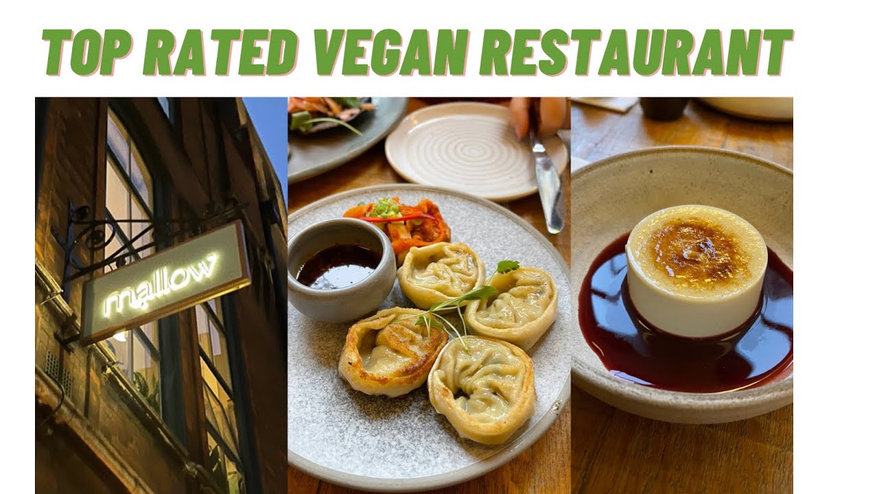 We eat 3 courses at a TOP RATED London Vegan Restaurant: Mallow ...