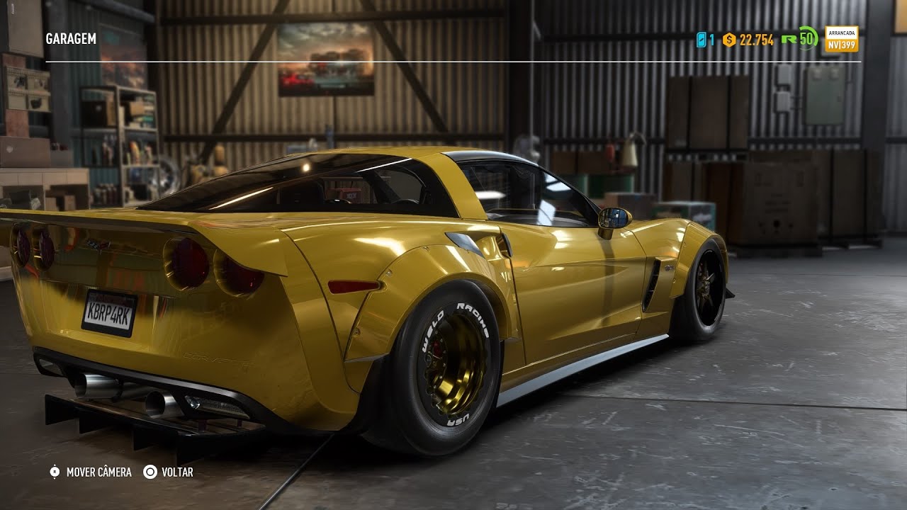 Need for Speed™ Payback_Corvette Z06 Drag Race Custom.Disputando ...
