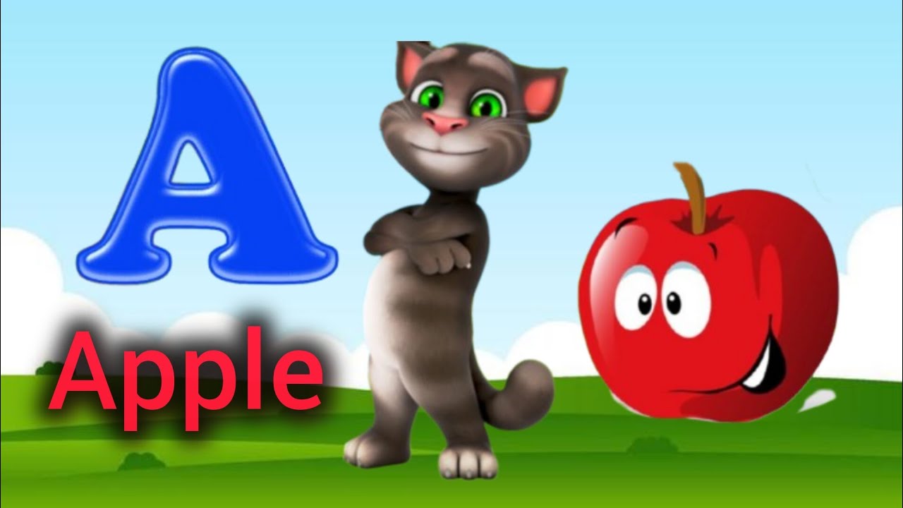 Learning ABCD Letters and Basic English Vocabulary | Toddlers learnin ...