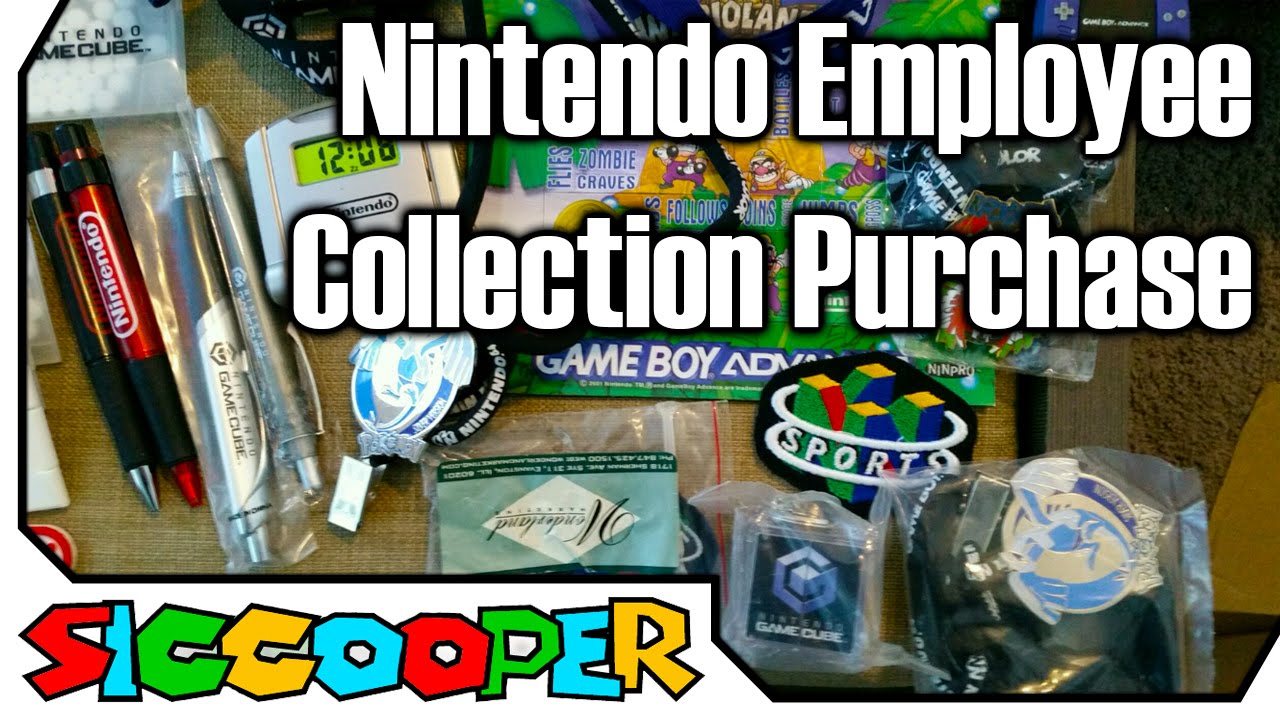 Nintendo Employee Collection Purchase | SicCooper - YouTube