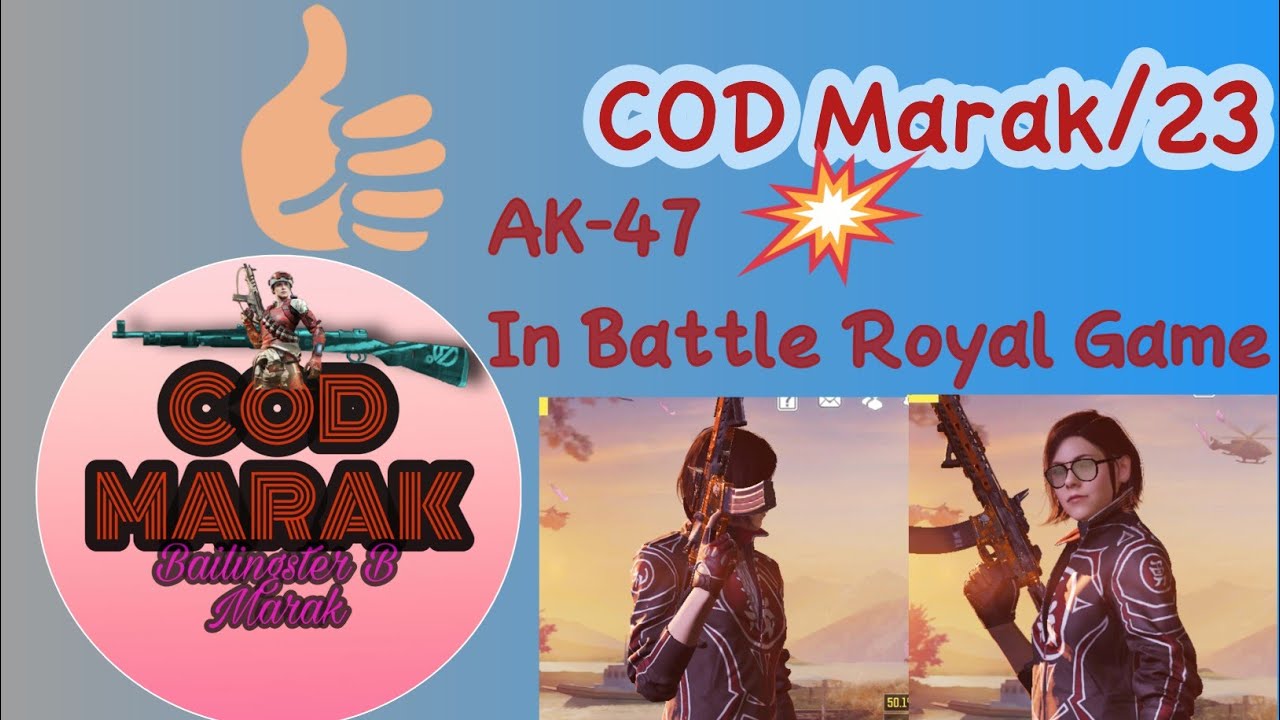 COD Marak/23 battle royal game - YouTube