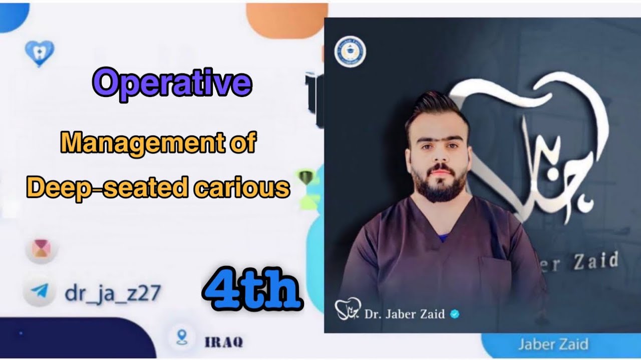 Operative_ ( Management of deep -seated carious lesion ) - YouTube