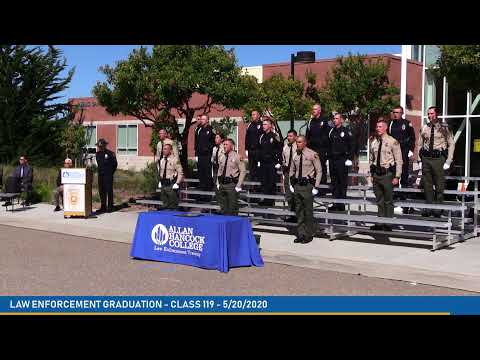 Law Enforcement Graduation 2020 - YouTube