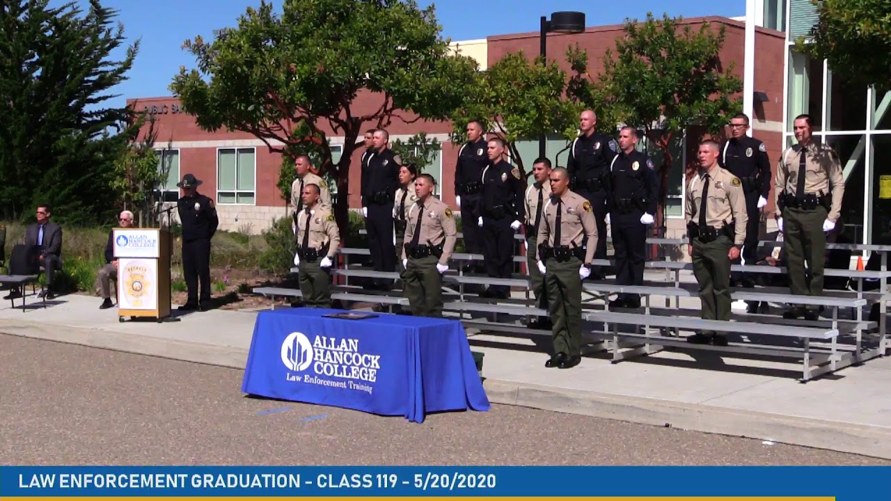 Law Enforcement Graduation 2020 - YouTube