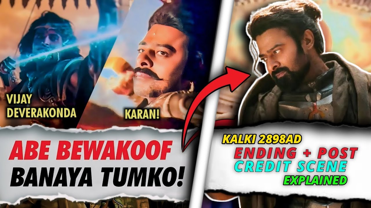 How Yaskin Got Arjun's Gandiv Dhanush? | KALKI 2898 AD Ending & Post ...