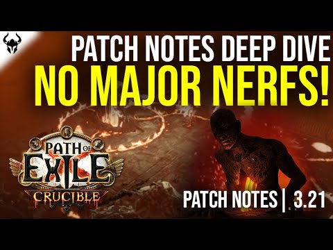 Path Of Exile 3.21 Patch Notes Deep Dive 🔥 | Crucible League (2023 ...