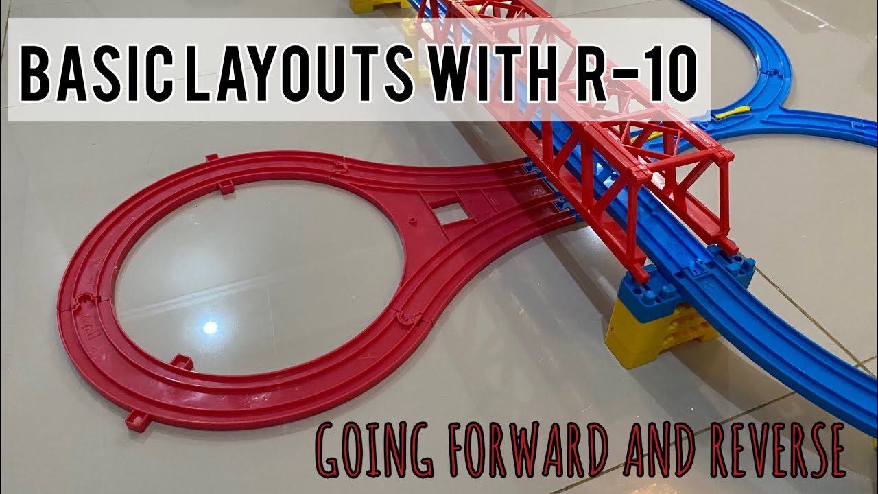 PLARAIL TUTORIAL : LAYOUT IDEAS WITH R-10 - YouTube