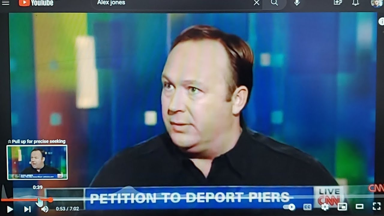 Alex Jones On Guns In America With Piers Morgan 2013 - YouTube