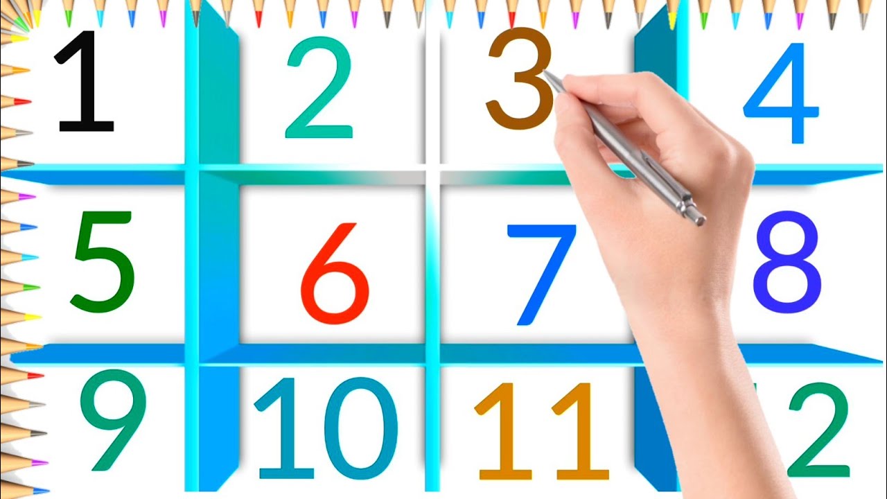 Learn to Counting 1 to 100 | 123 numbers I one two three, 1 to 100 ...