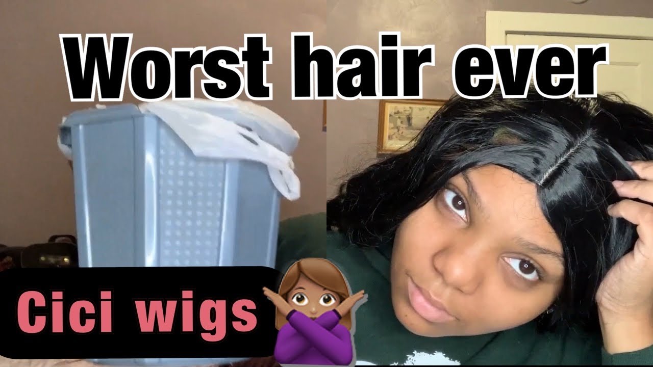 Cici wigs Hair review |360 lace frontal | a scam scam scam worst hair ...