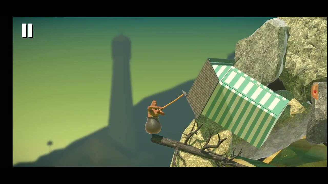 My First Video Of Getting Over It - YouTube