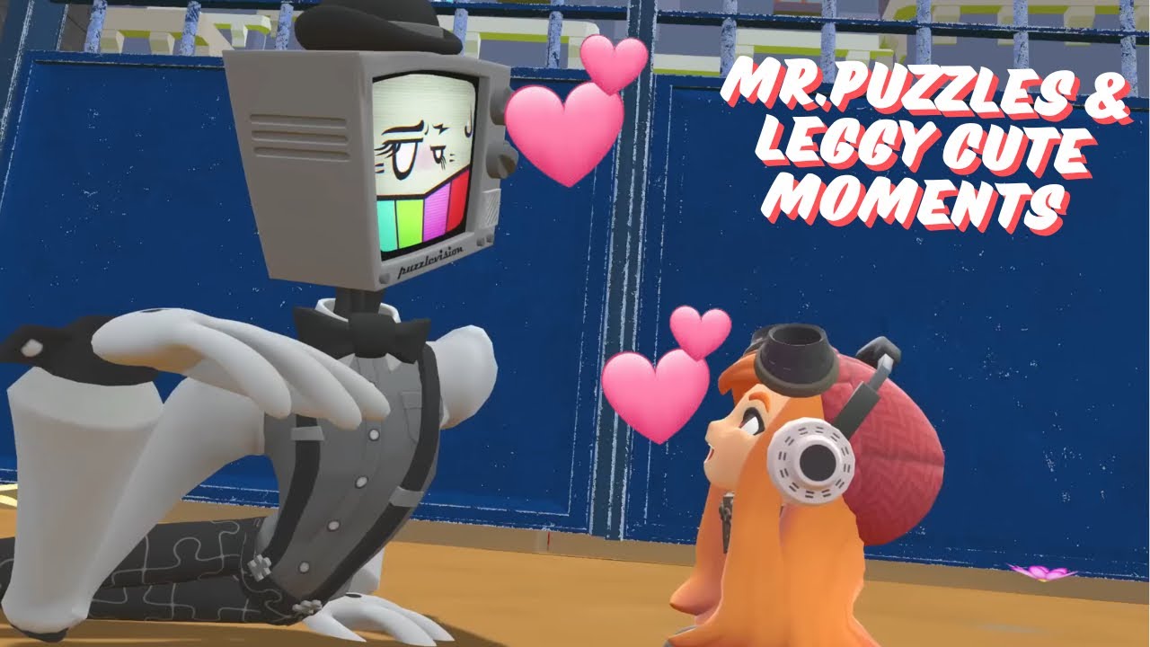 Mr.Puzzles and Leggy cute moments ️ ️🥰 SMG4 - YouTube