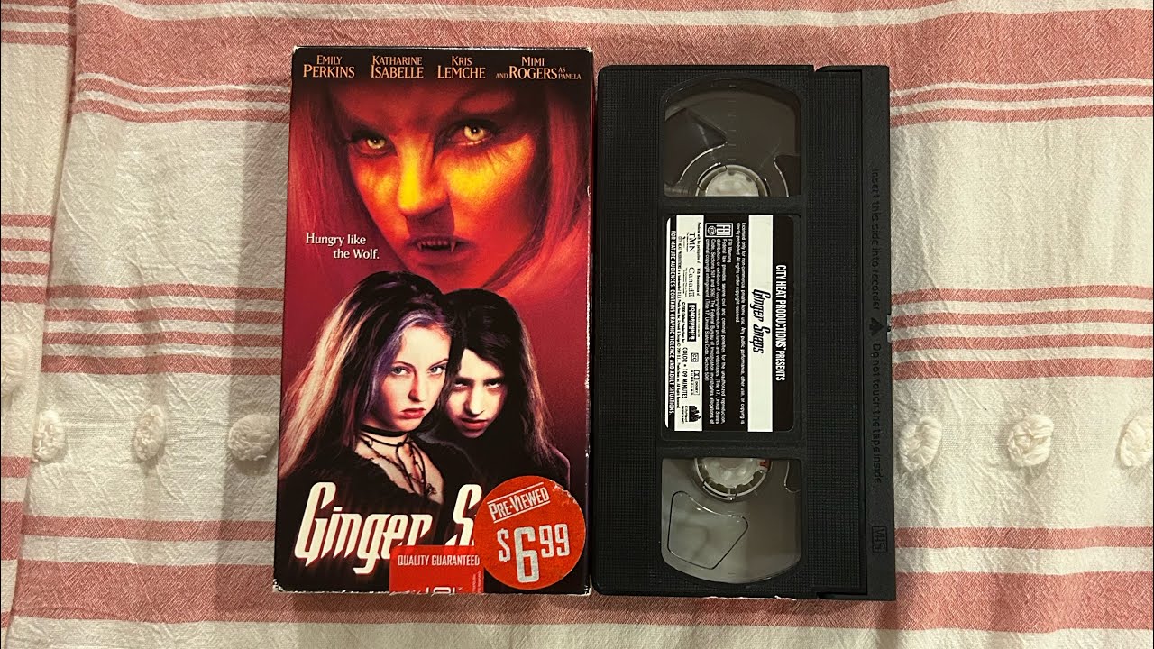 Opening To Ginger Snaps 2001 VHS - YouTube