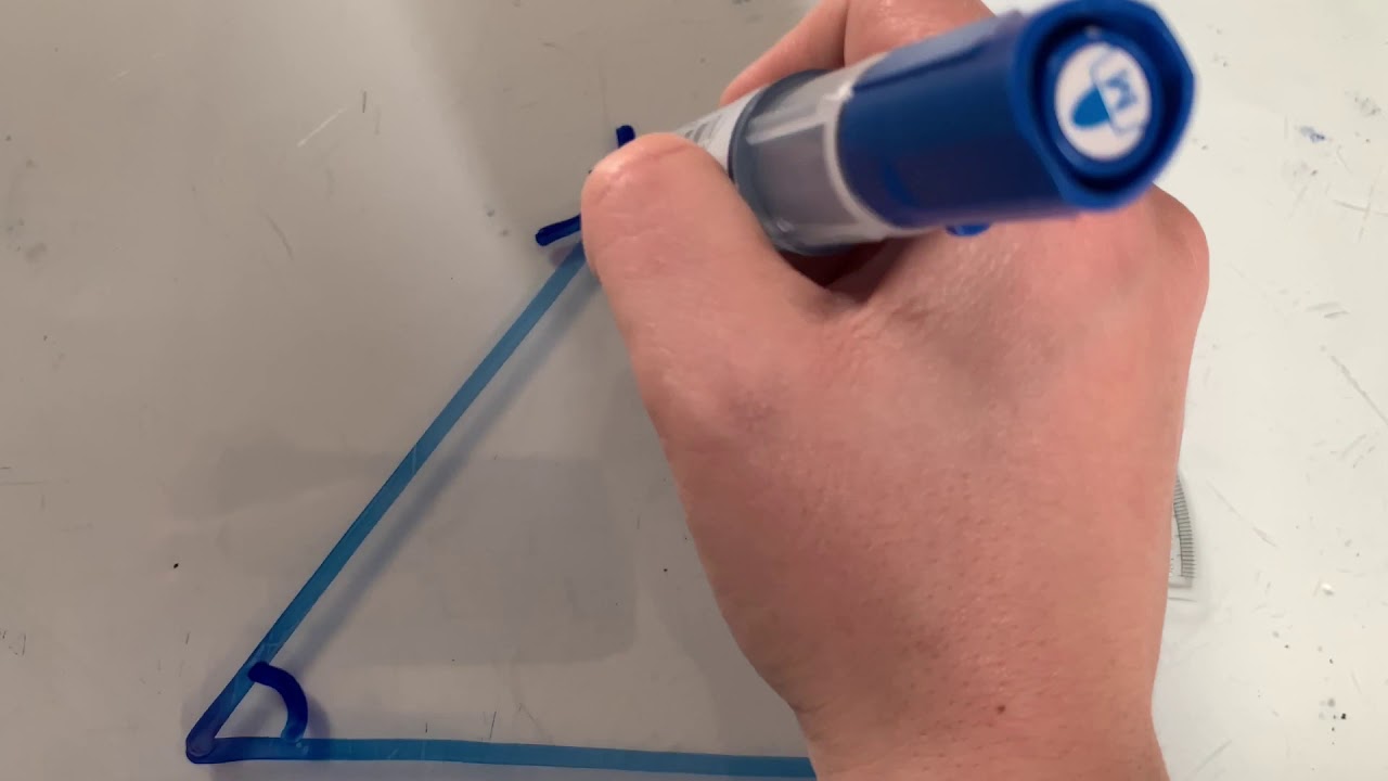 Measuring Angles Using A Protractor - YouTube