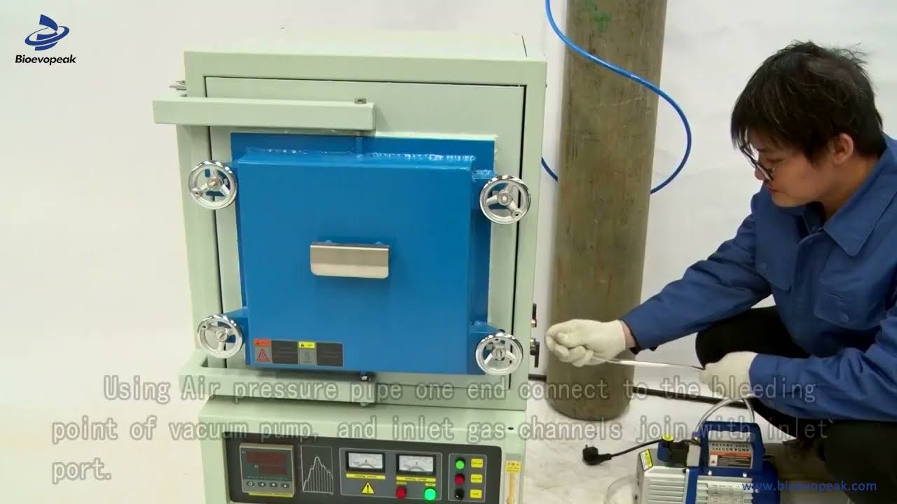 How to operate Bioevopeak Muffle Furnace, FNC-AS1700 Series? - YouTube