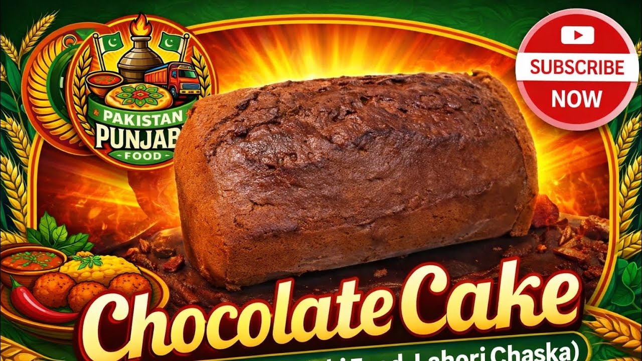 Chocolate Cake (By Pakistani Punjabi Food-Lahori Chaska) - YouTube