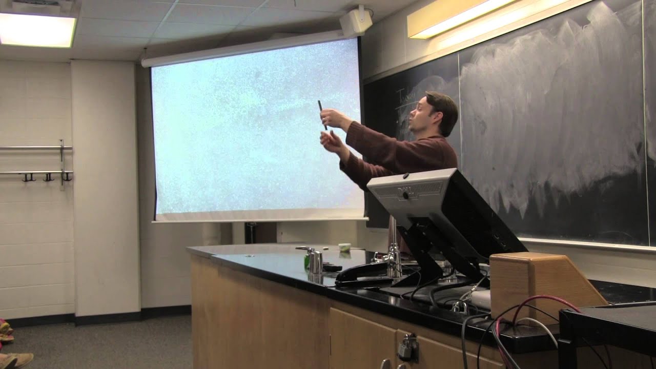 Open Eau Claire - Professor Jim Rybicki: Phys 100 - YouTube