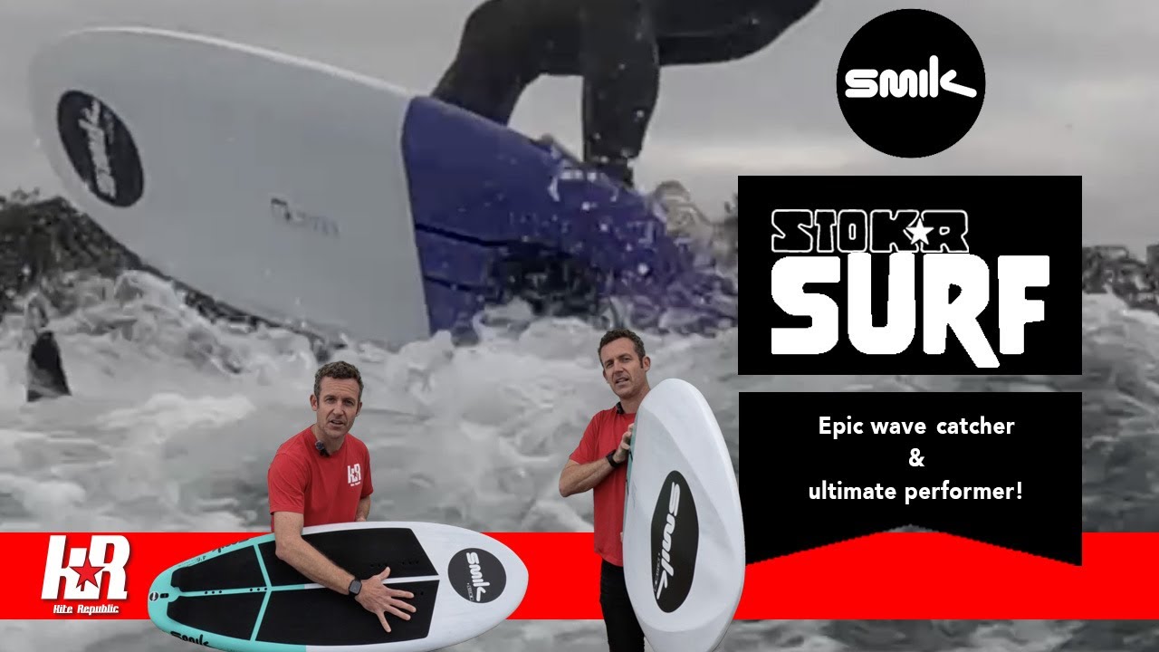 Smik StoKR Surf Foil Board - easier catch, ultimate performance! - YouTube