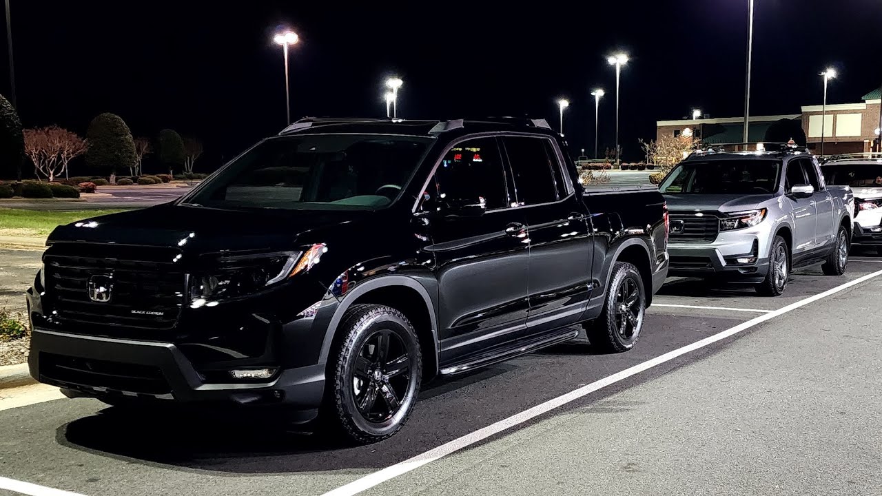Honda Ridgeline 2023 (Black-Edition,RTL,PASSPORT) - YouTube