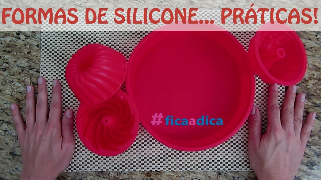 Formas de Silicone... Práticas! - YouTube