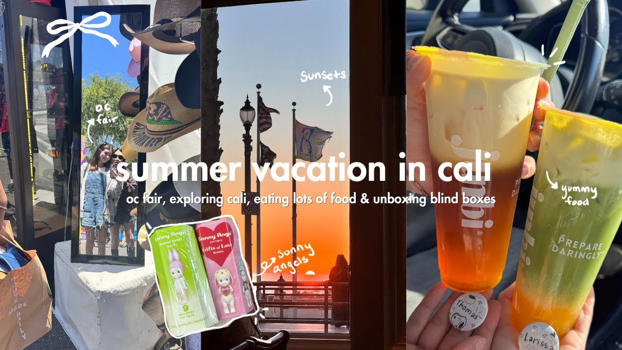 summer vacation in california: oc fair, popmart & sonny angels, yummy ...
