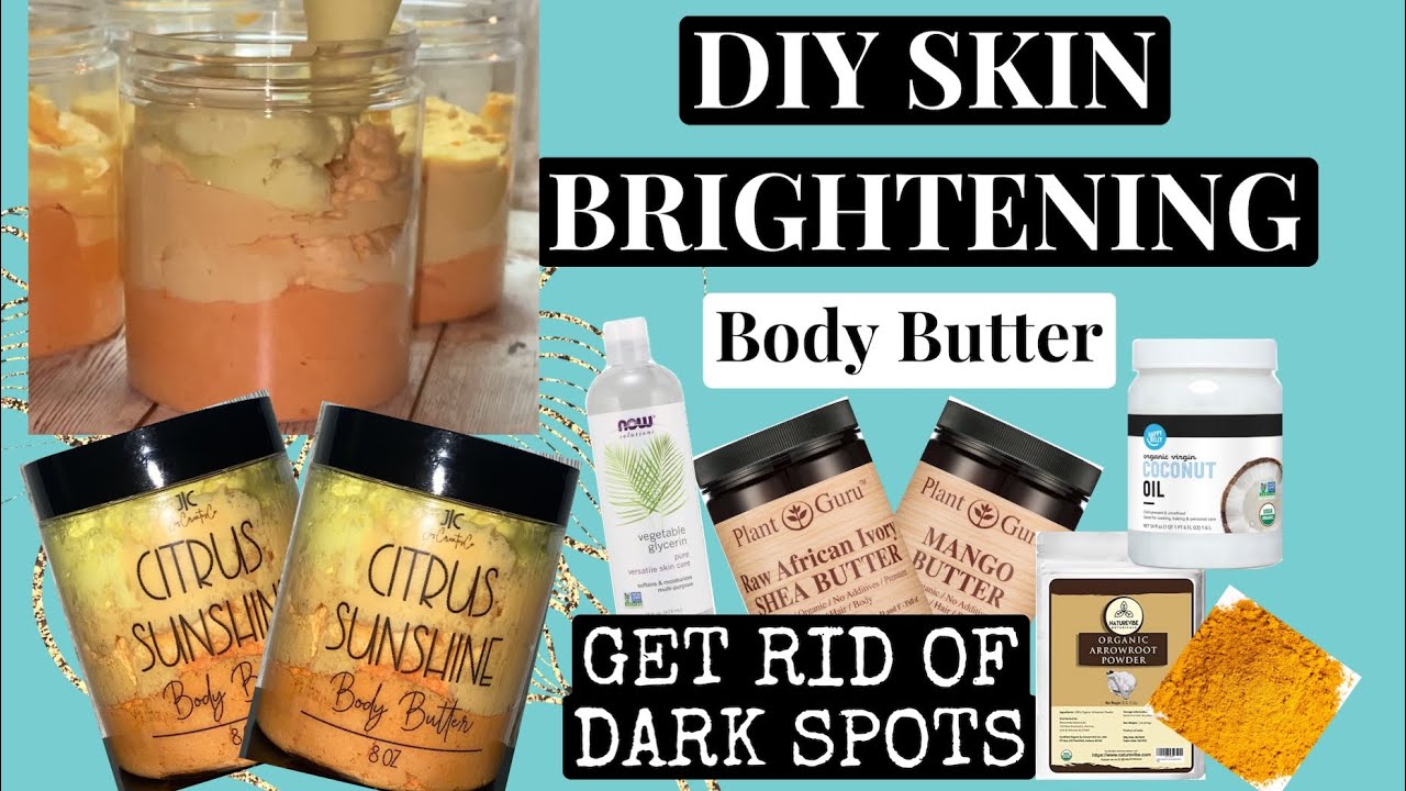 How to Make Whipped Turmeric Body Butter for Dark Spots and Skin ...