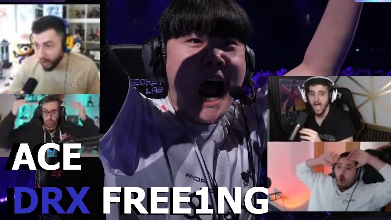 STREAMERS REACCIONAN al ACE de DRX Free1ng / VALORANT MASTERS Bangkok ...