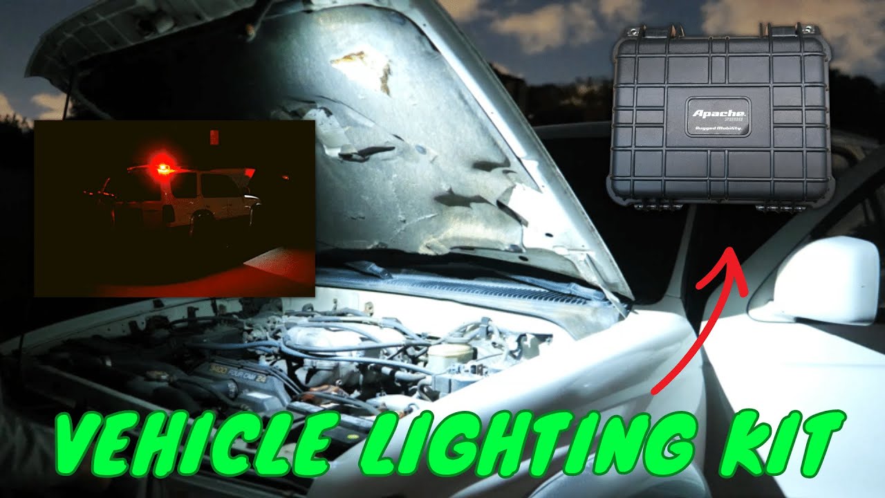What's in my Emergency Vehicle Lighting Kit? 🚨 - YouTube