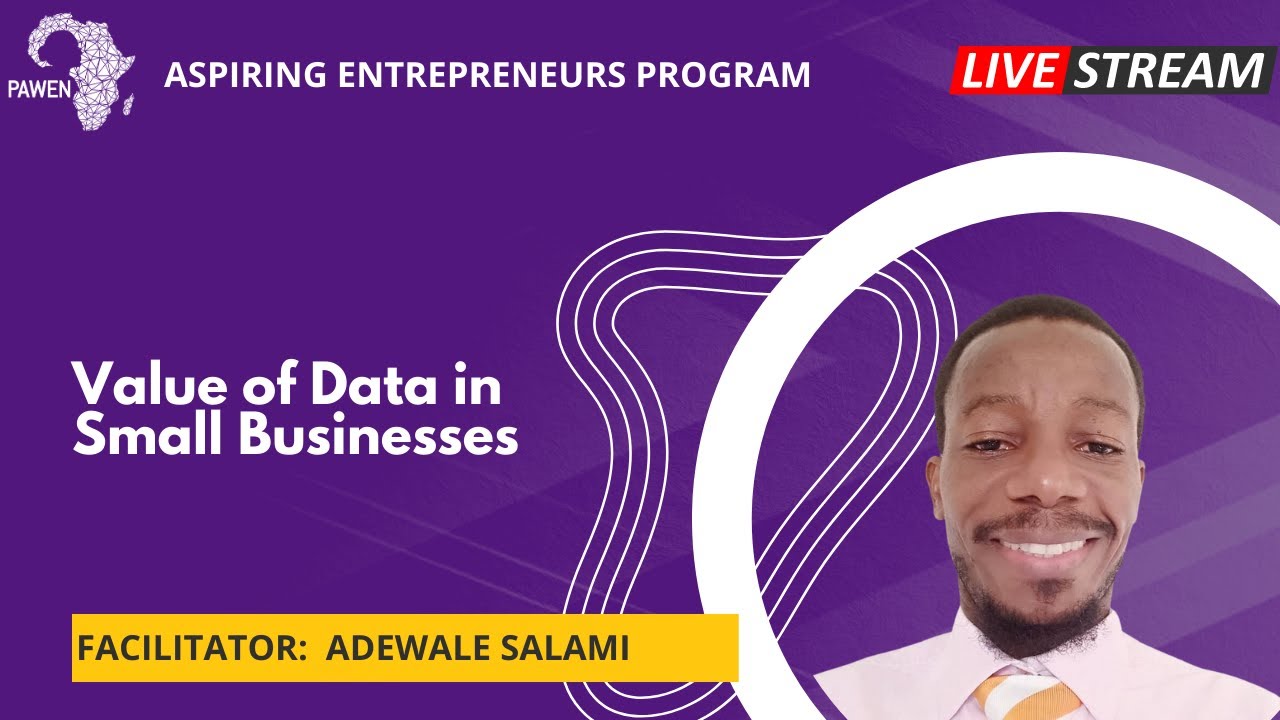 The Value of Data in Small Businesses with Adewale Salami - YouTube