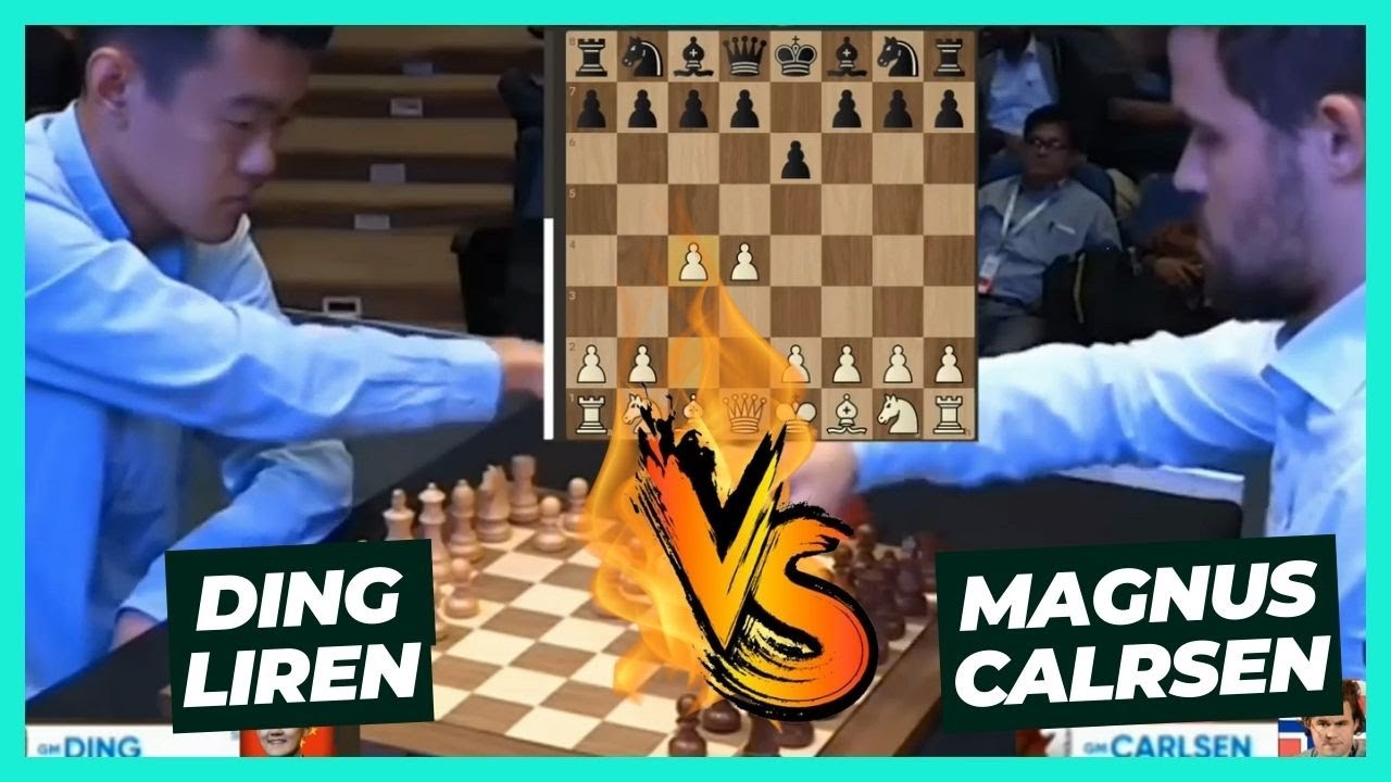 Magnus Carlsen vs Ding Liren - Blitz Chess Offline - YouTube