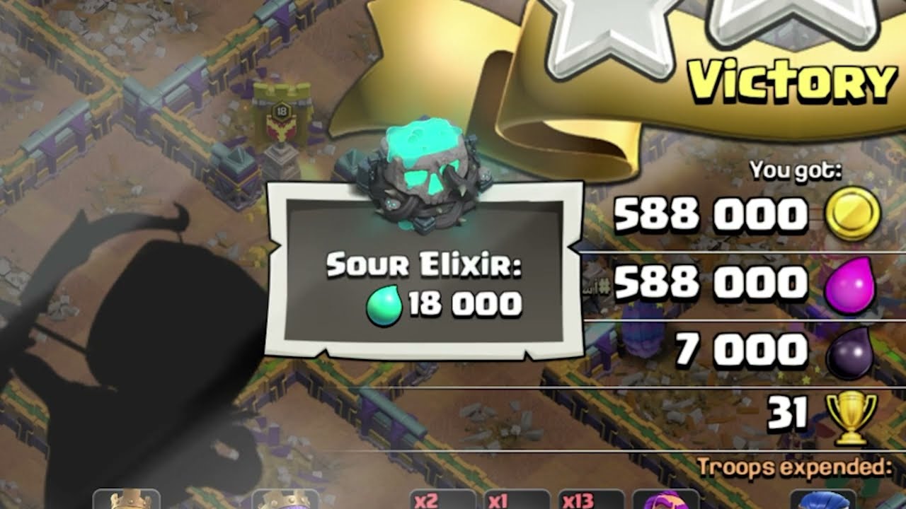 MORE Sour Elixir Storages Added by Supercell in Clash of Clans NEW ...
