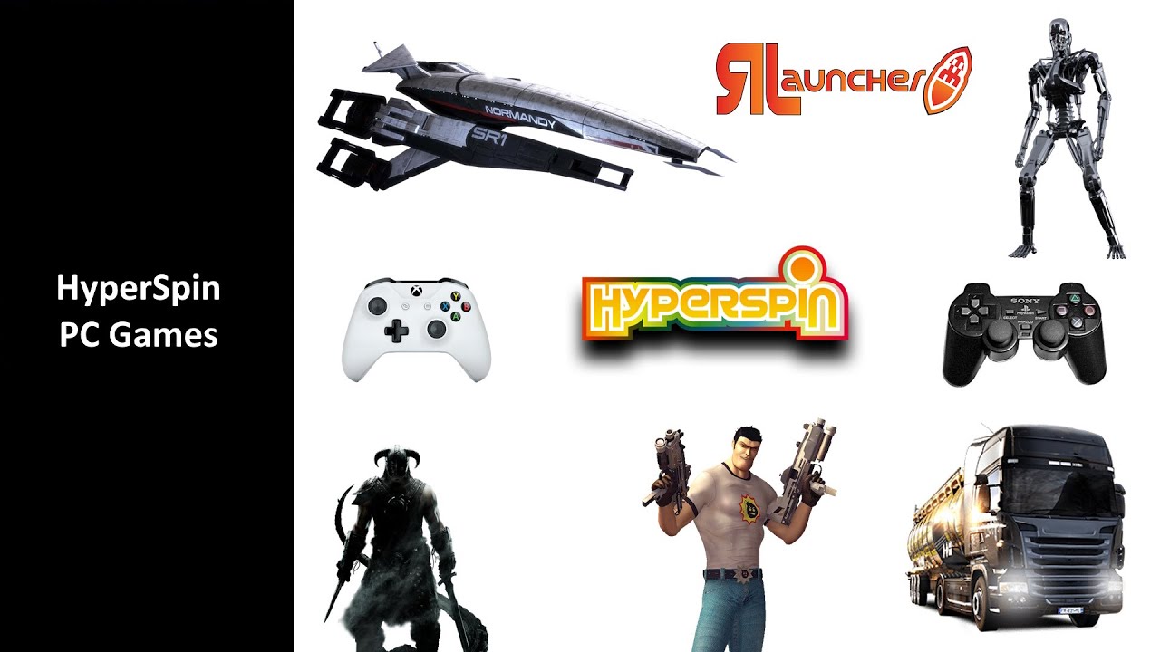 HyperSpin - PC Games - YouTube