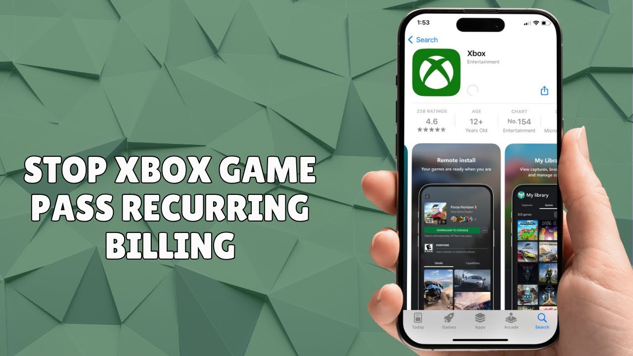 How To Turn Off Xbox Live Auto Renew - Stop Xbox Game Pass Recurring ...