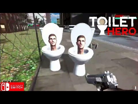 Toilet Hero Nintendo switch gameplay - YouTube