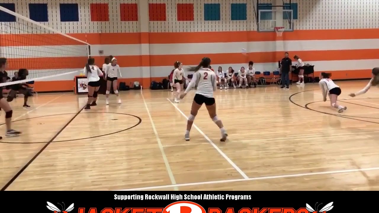 Rockwall Freshman Volleyball Team Continues To Win - YouTube