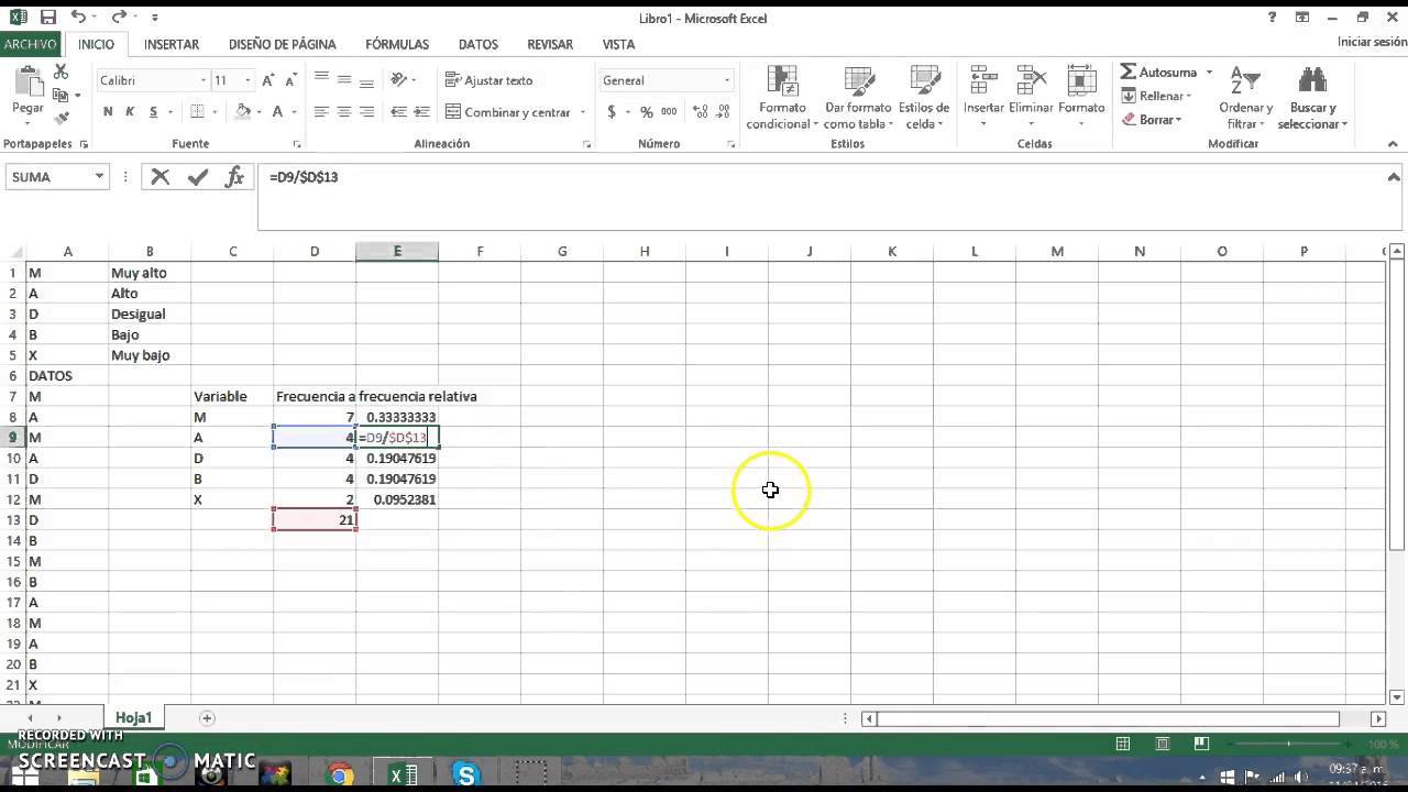 Tabla De Frecuencia Variable Cualitativa Youtube 7013