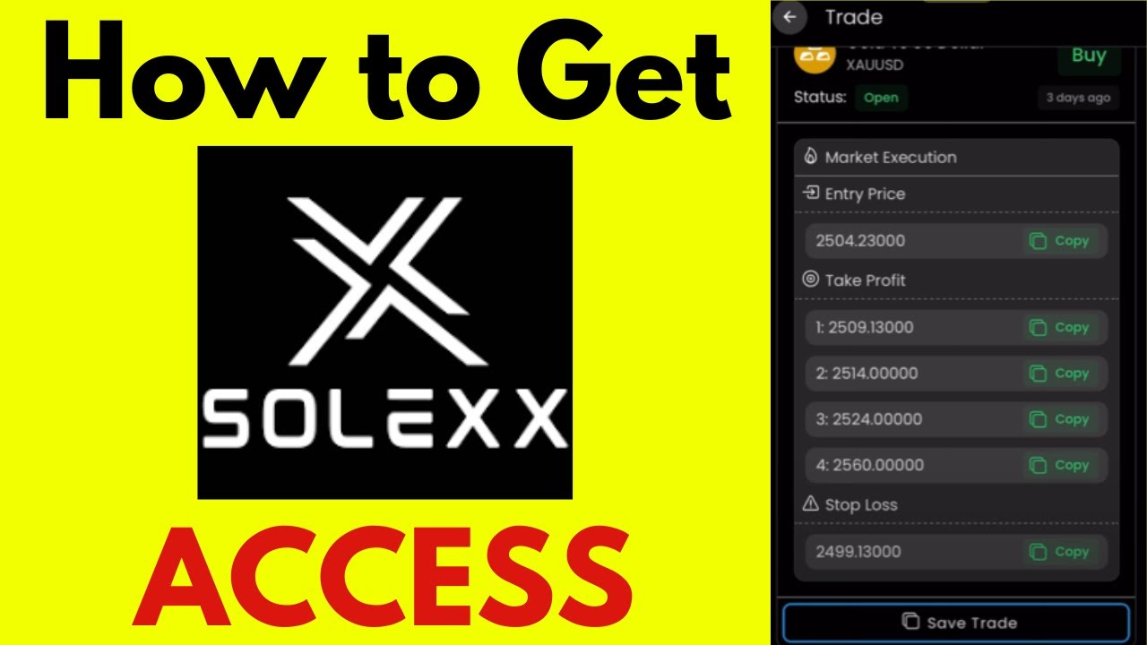 Solexx App Eaconomy Login Tutorial Guide (trade alerts and signals app ...