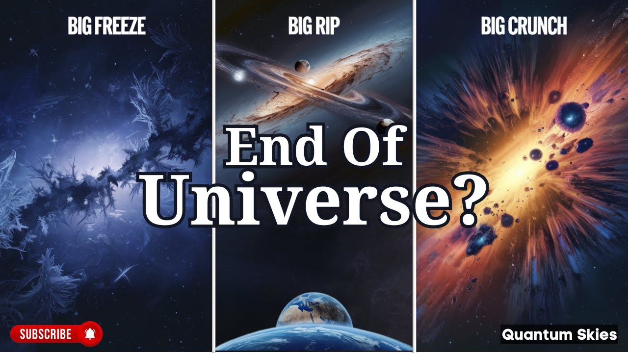 The End of the Universe: Big Freeze, Big Rip, or Big Crunch? - YouTube