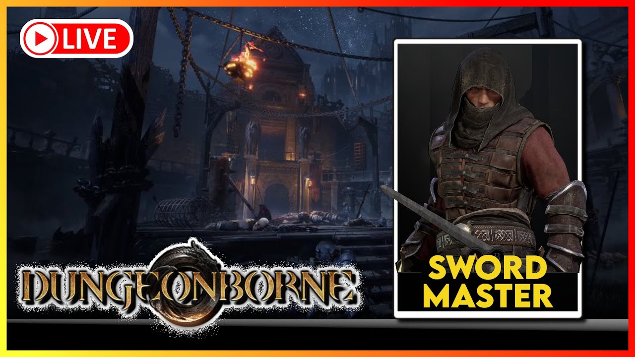 🛑 LIVE - Dungeonborne - Sword Master - YouTube