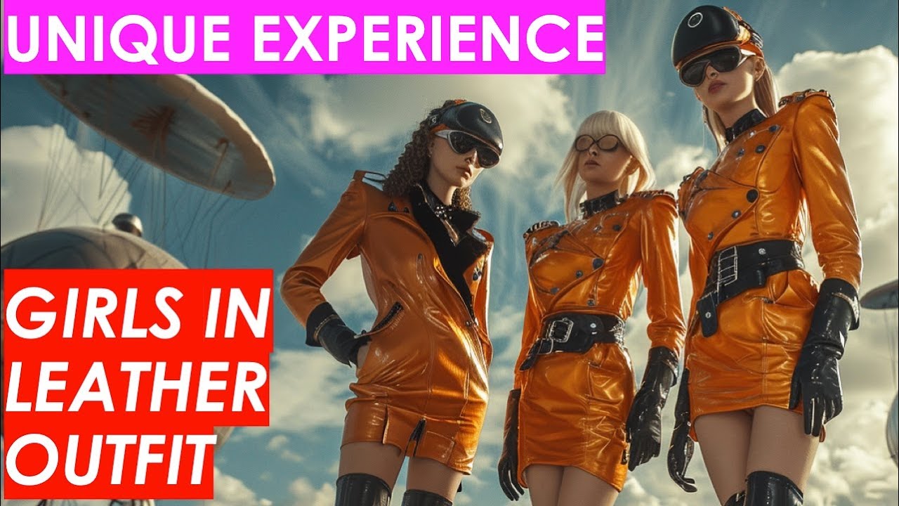 AI Girls in Leather Outfit - YouTube