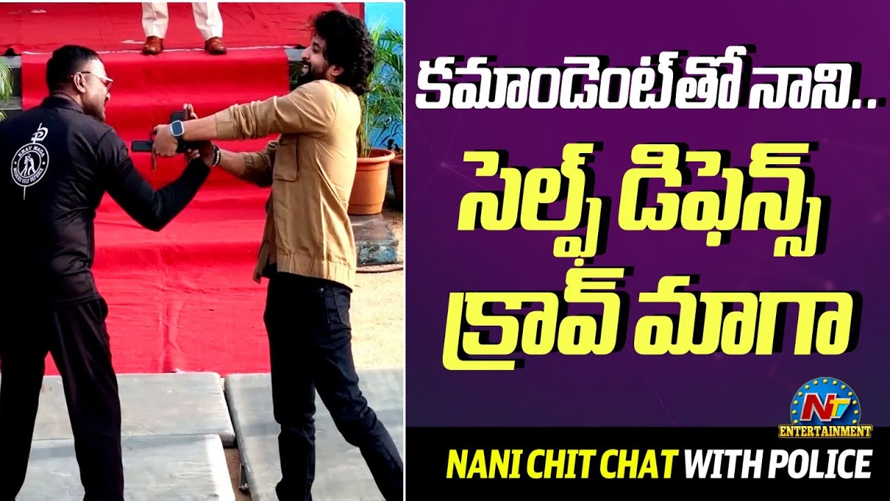 Nani Self Defence Krav Maga with Commandant | Chit Chat with Police ...