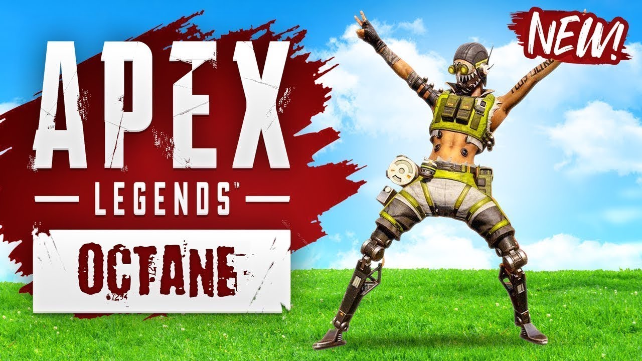 APEX LEGENDS NEW *OCTANE LEGEND* GAMEPLAY! | CHARACTER REVEAL SHOWCASE ...