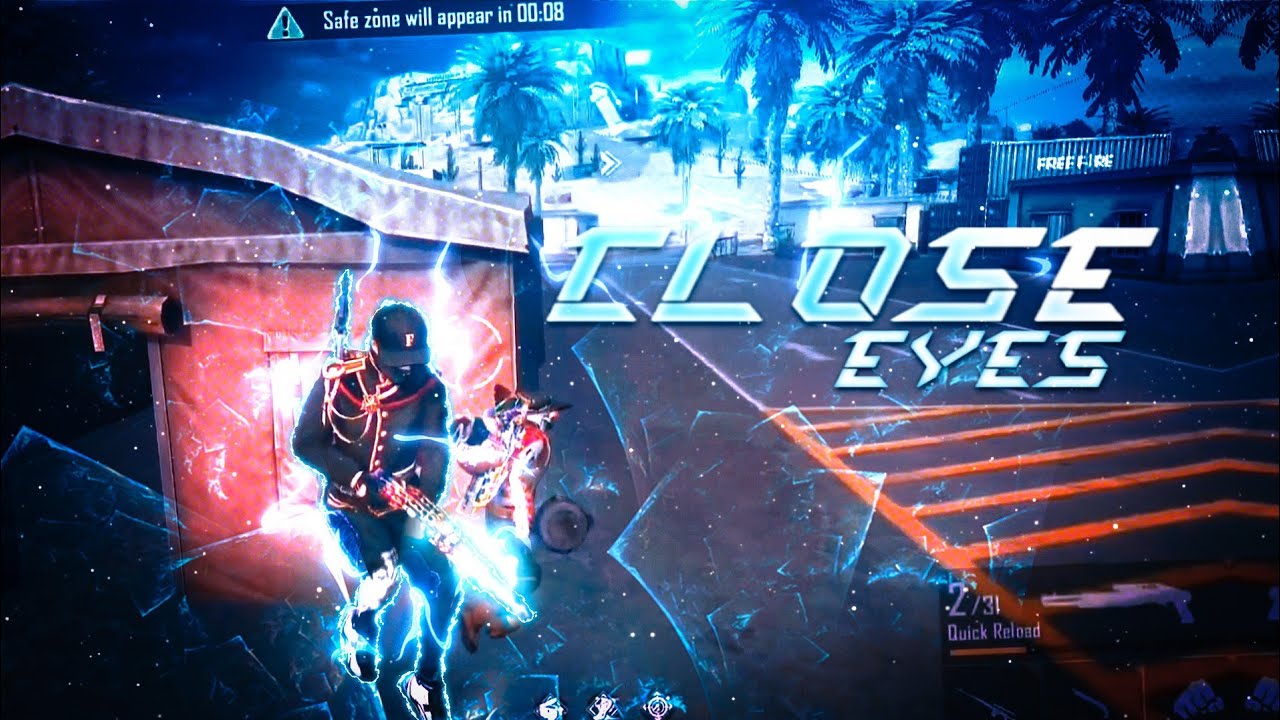 DVRST - CLOSE EYES || FREE FIRE VELOCITY BEAT SYNC EDIT || NASTY NS - YouTube