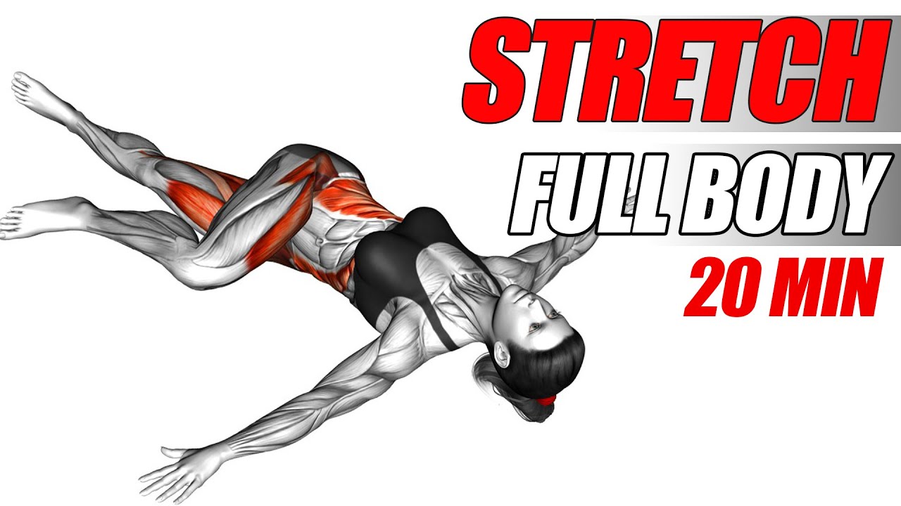 Full body 20 min STRETCH for flexibility & Relaxation (No Equipment, at ...