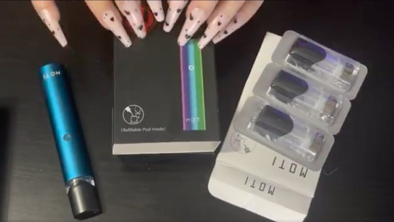 ASMR vape unboxing / tapping and scratching 💨 - YouTube
